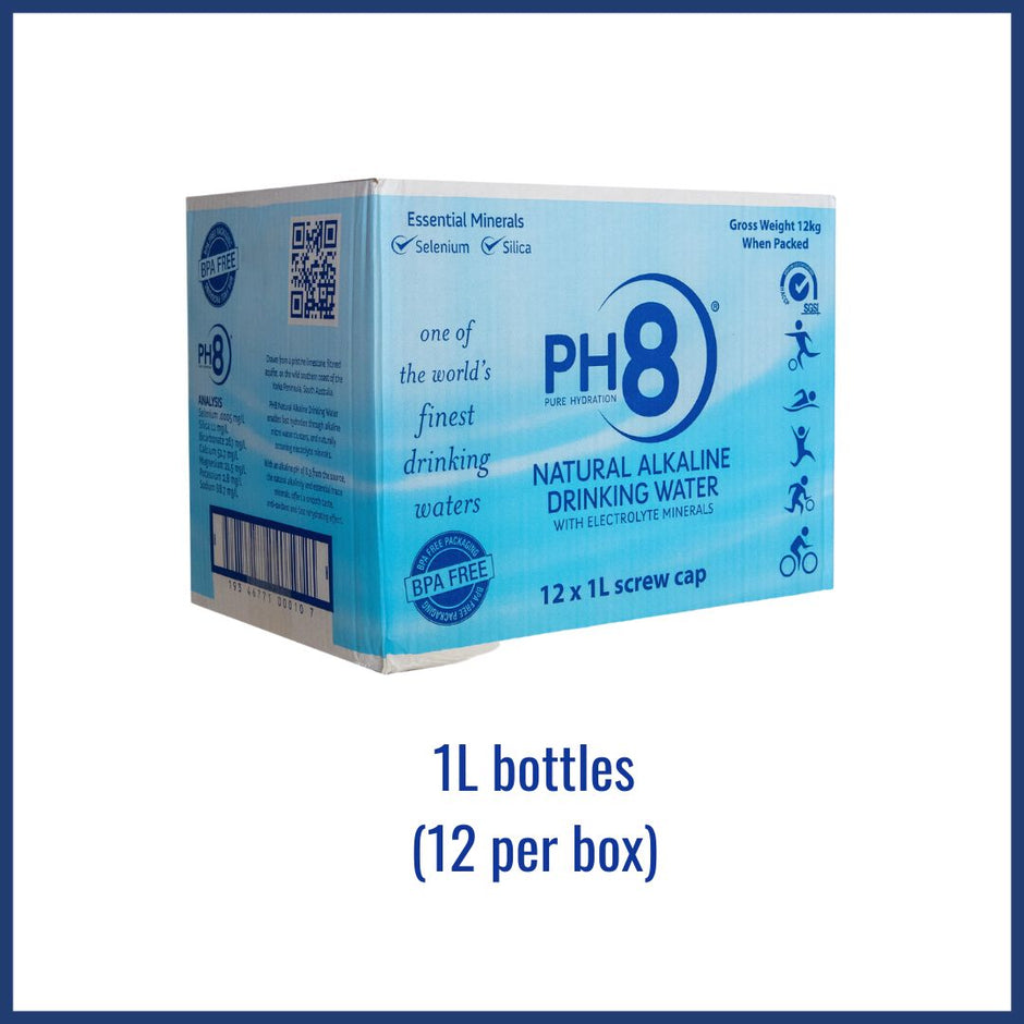 PH8 Natural Alkaline Water - one of the world's finest bottled waters!