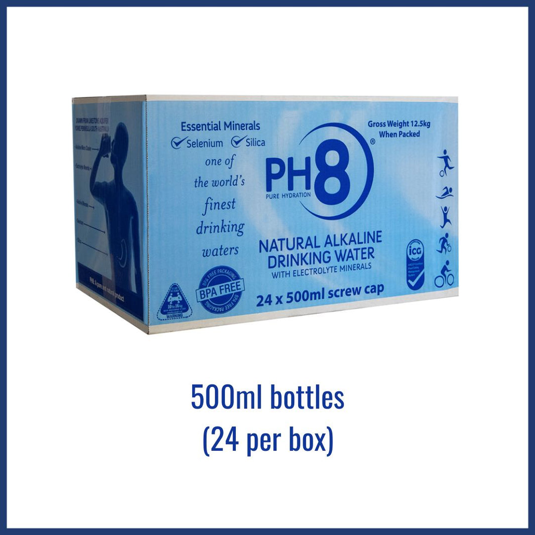 PH8 Natural Alkaline Water - one of the world's finest bottled waters!