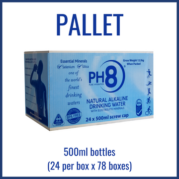 PH8 Natural Alkaline Water - one of the world's finest bottled waters!